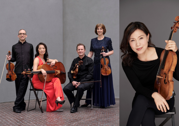 Brentano String Quartet with Hsin-Yun Huang, viola, Tuesday, January 27 ...